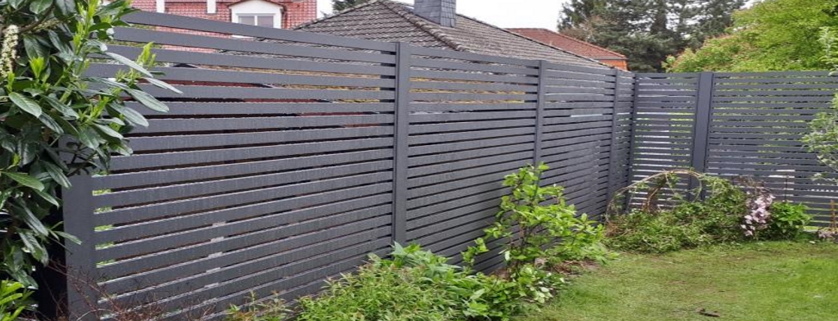 Exclusiv-Zaun - Zäune, Aluminium Gartenzäune, Sichtschutz